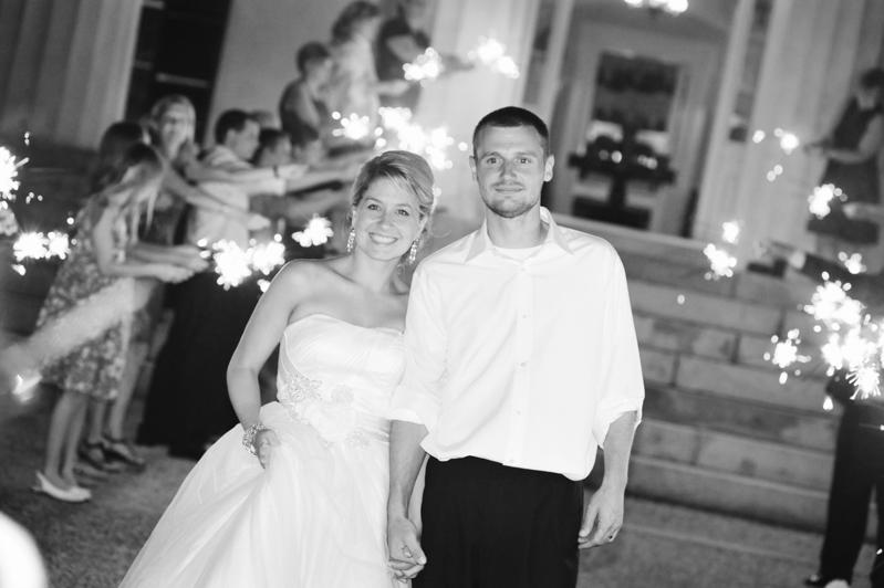 Jessica & Kyle: Wedding Sparklers – I Love Sparklers