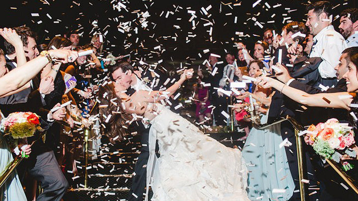 When To Use Confetti Cannons At Your Wedding – I Love Sparklers