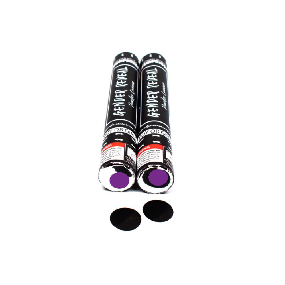 12" Purple Gender Reveal Powder Cannon Kit – I Love Sparklers