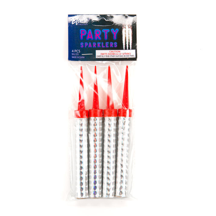 4" Bottle Top Cake Sparklers | Champagne Bottle Sparklers | I Love ...